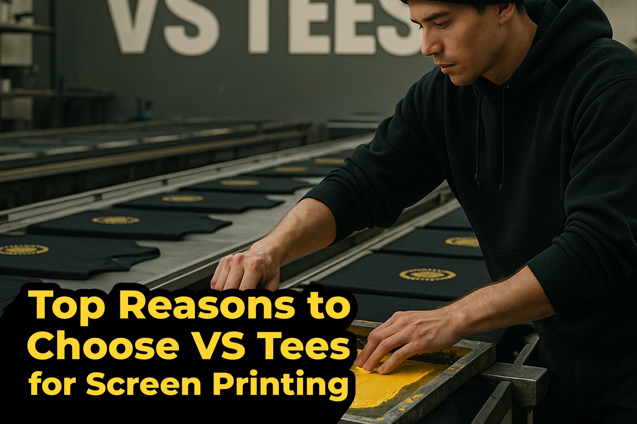 Top Reasons to Choose VS Tees for Screen Printing