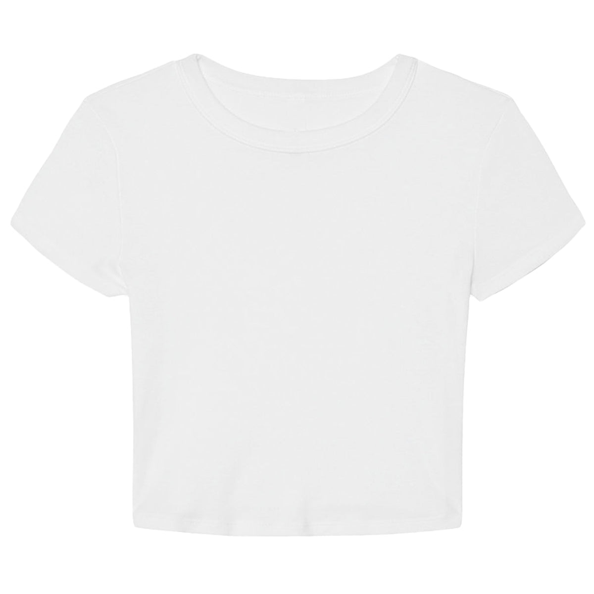Women's Micro Rib Baby Tee – VS Tees